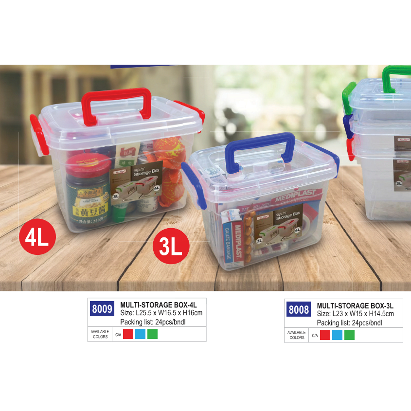 Rubenmaker - 8008/8009 - Mini Storage box 3LITER / 4 LITERS / Multi ...