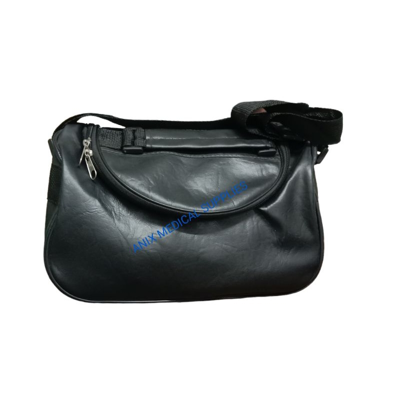 OB Bag/Nursing Bag/Medical Bag Sling type (Leather black) | Shopee ...
