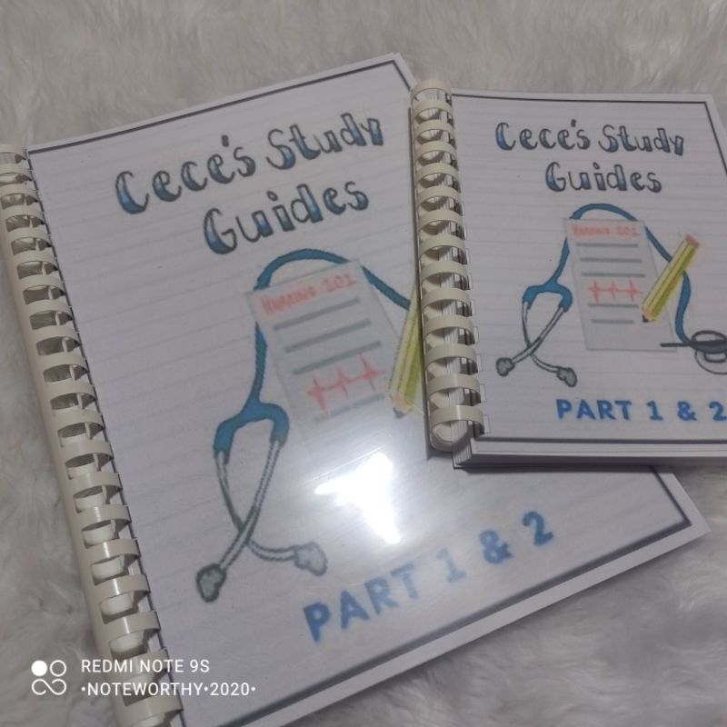 Nursing PNLE NCLEX Cece's Study Guides Part 1 and 2 | Shopee Philippines