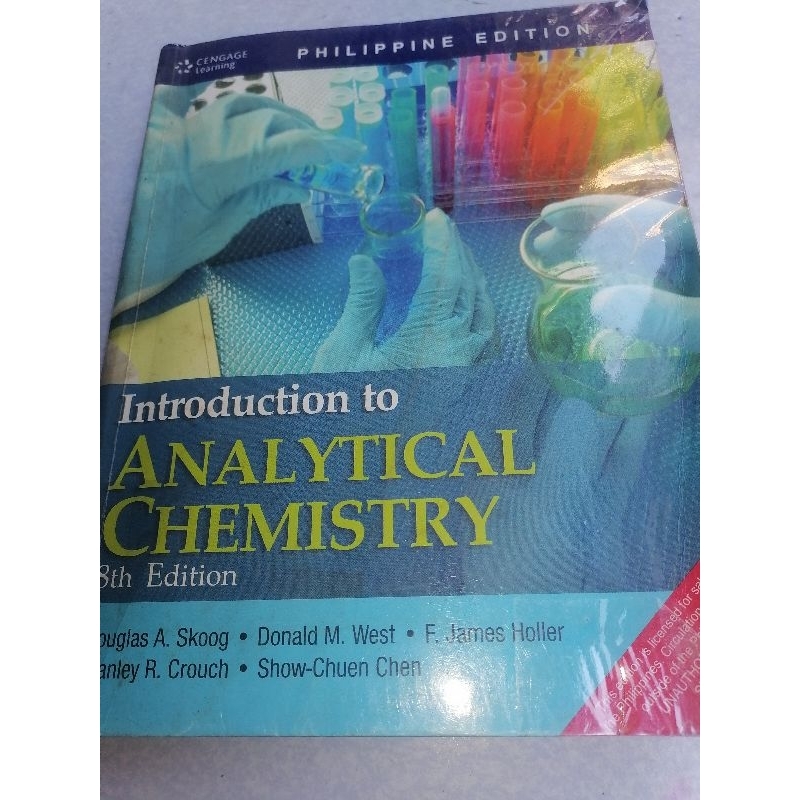 Introduction to Analytical Chemistry ( 8th Edition) by Skoog, West | Shopee Philippines