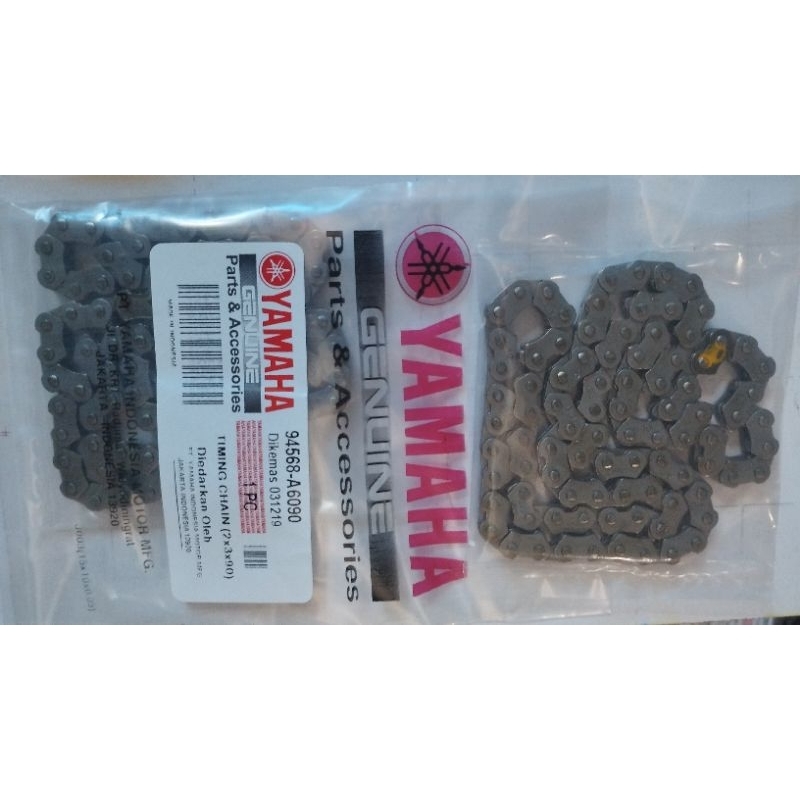 Genuine Yamaha Timing chain for Yamaha Mio Sporty (2x3x90L) | Shopee ...