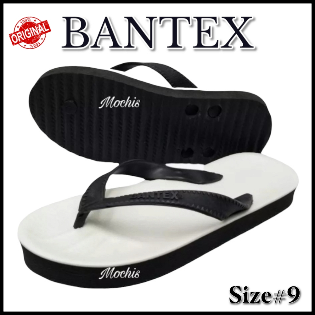 Bantex Men's Lightweight Thick-Sole Classic white Non-Slip cushioned ...