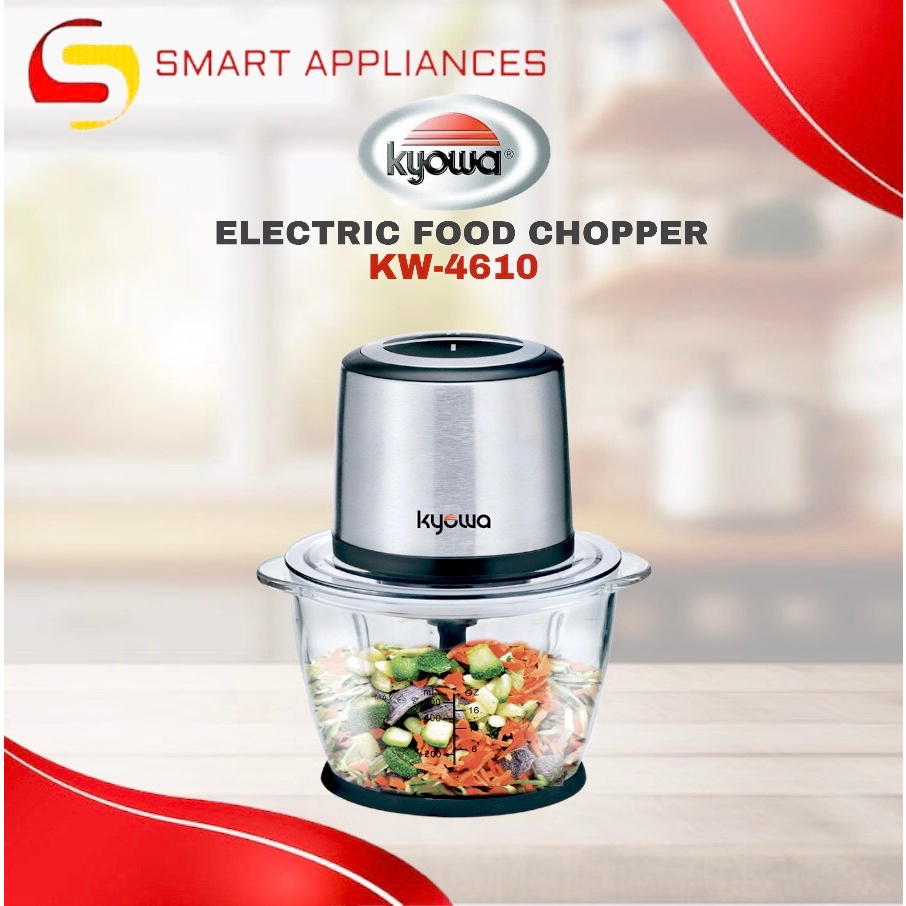 Kyowa Electric Food Chopper 0.5L KW-4610 Stainless | Shopee Philippines