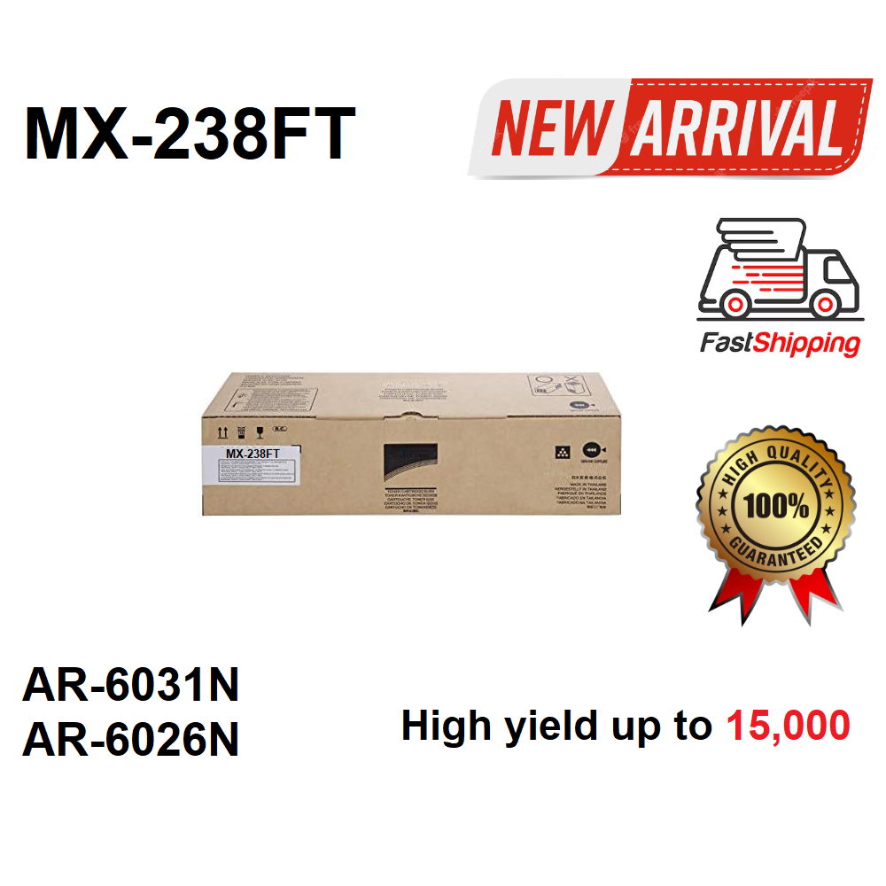 MX-238FT toner for Sharp AR-6026N and AR-6031N MX238FT AR6026N AR6031N 6026N 6031N AR7024 ...