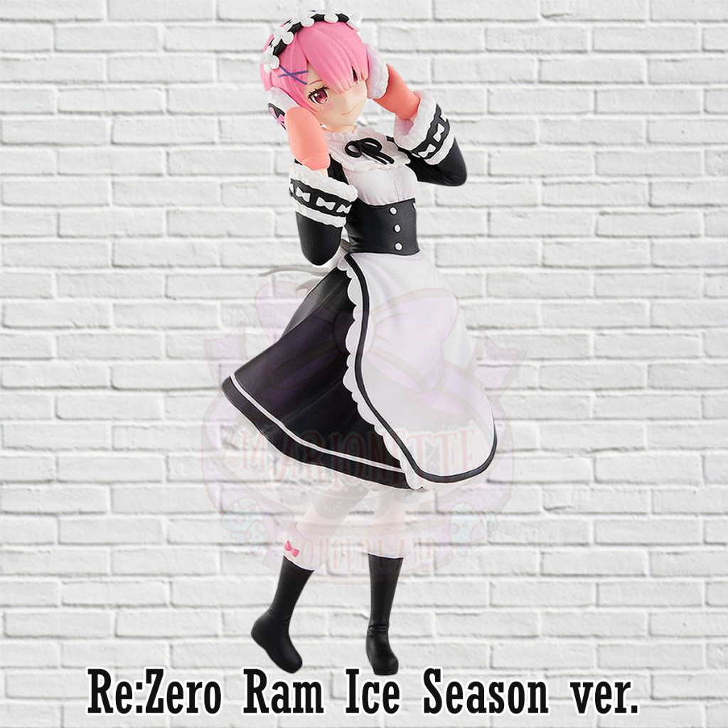 Re:Zero Ram & Rem Ice Season version Pop Up Parade Figure | Shopee ...