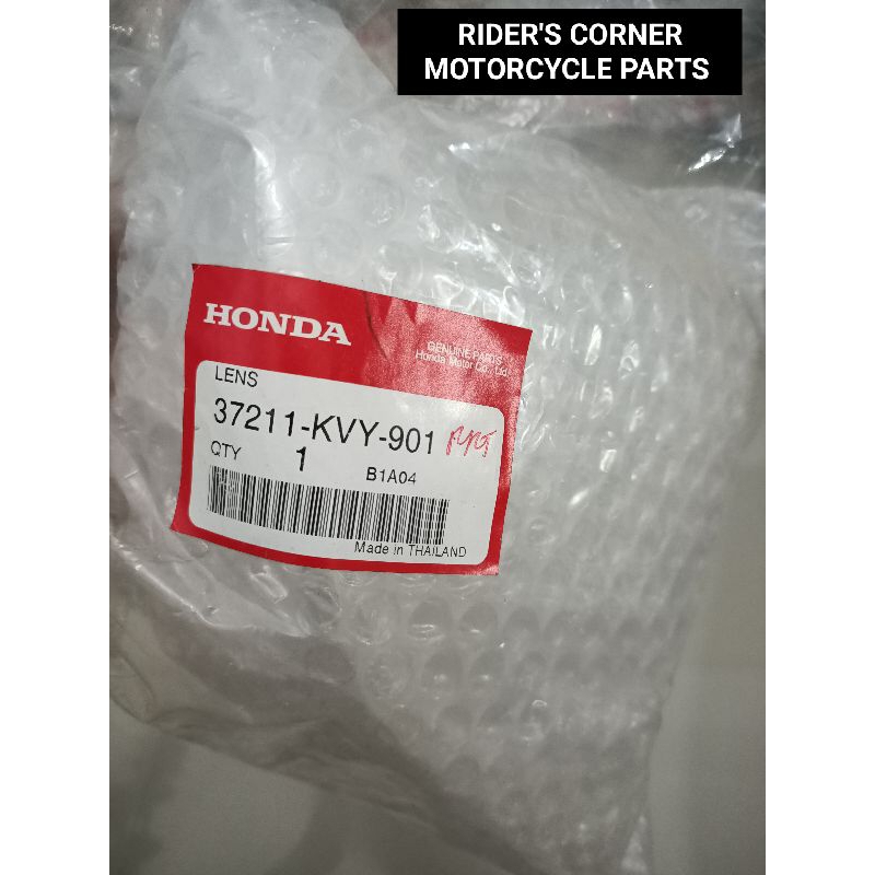 BEAT 110 CARB Speedometer Lens 37211-KVY-901 Honda Genuine / Original ...