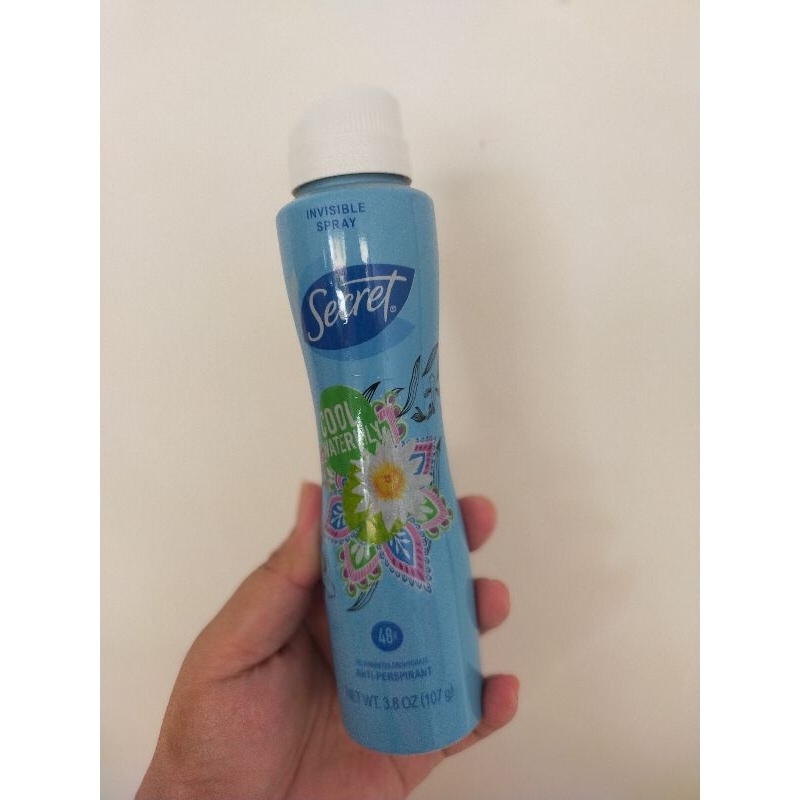 Secret invisible spray anti -perspirant 107g | Shopee Philippines