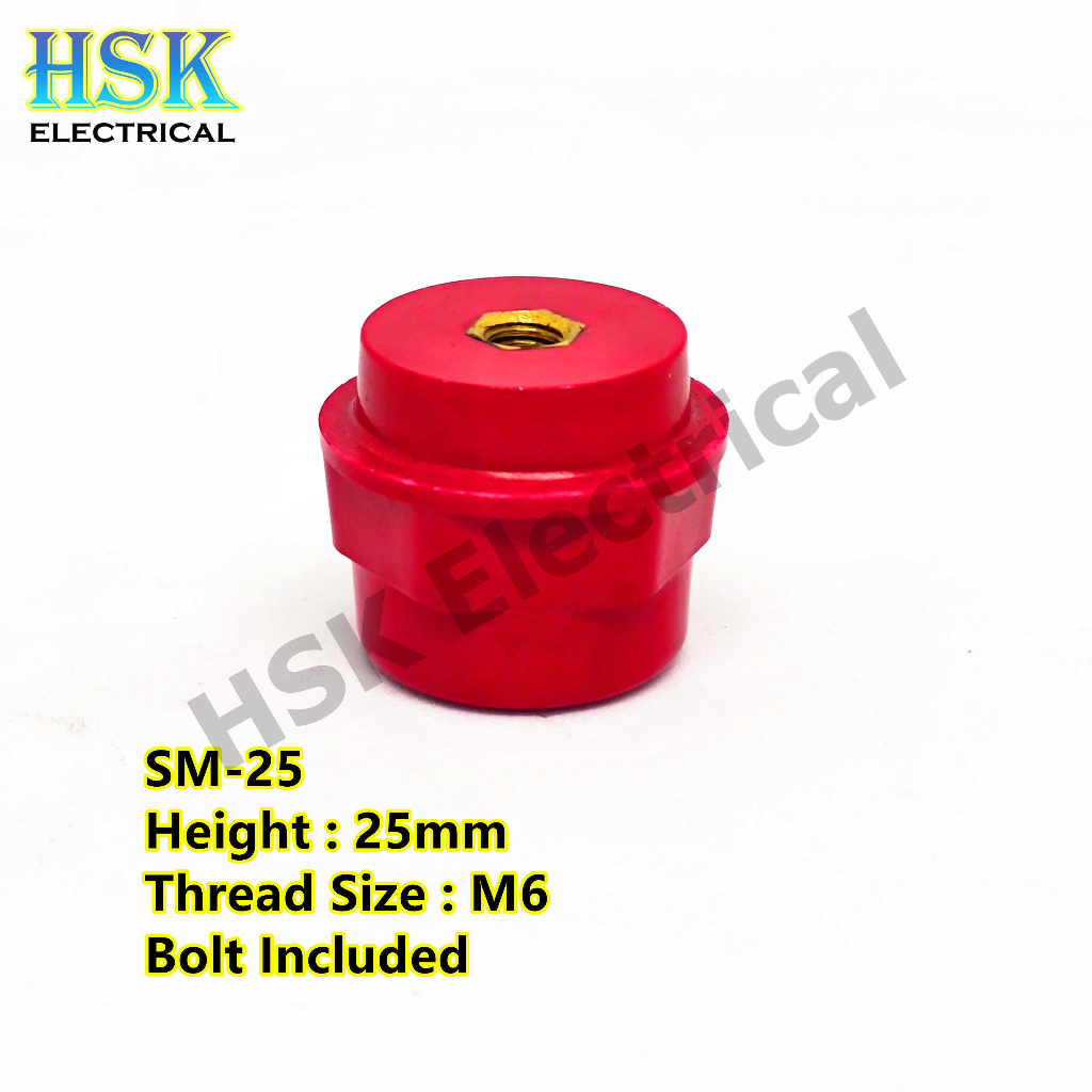 Red Busbar Electrical Insulator Panel Board Insulator SM-25 SM-35 SM-51 ...