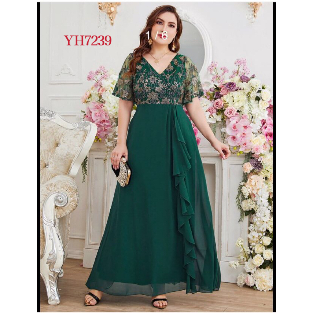 Adc Fashion #7239 plus size floral dress fit xl | Shopee Philippines