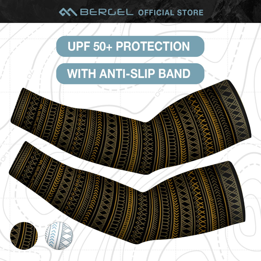 Bergel Etniko Arm Sleeves (2 Colors) with NEW Anti-Slip band Local ...