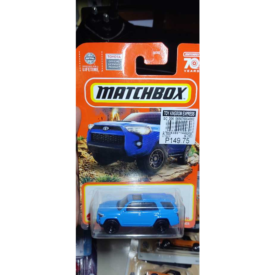 Matchbox 70th Anniversary Toyota 4Runner ( Blue ) | Shopee Philippines