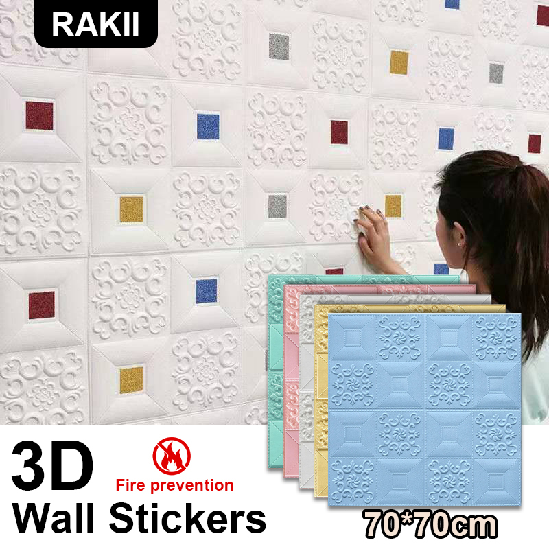 Ceiling Bedroom Roof Wall Papers Roof Decoration 3D Wallpaper 70×70cm ...