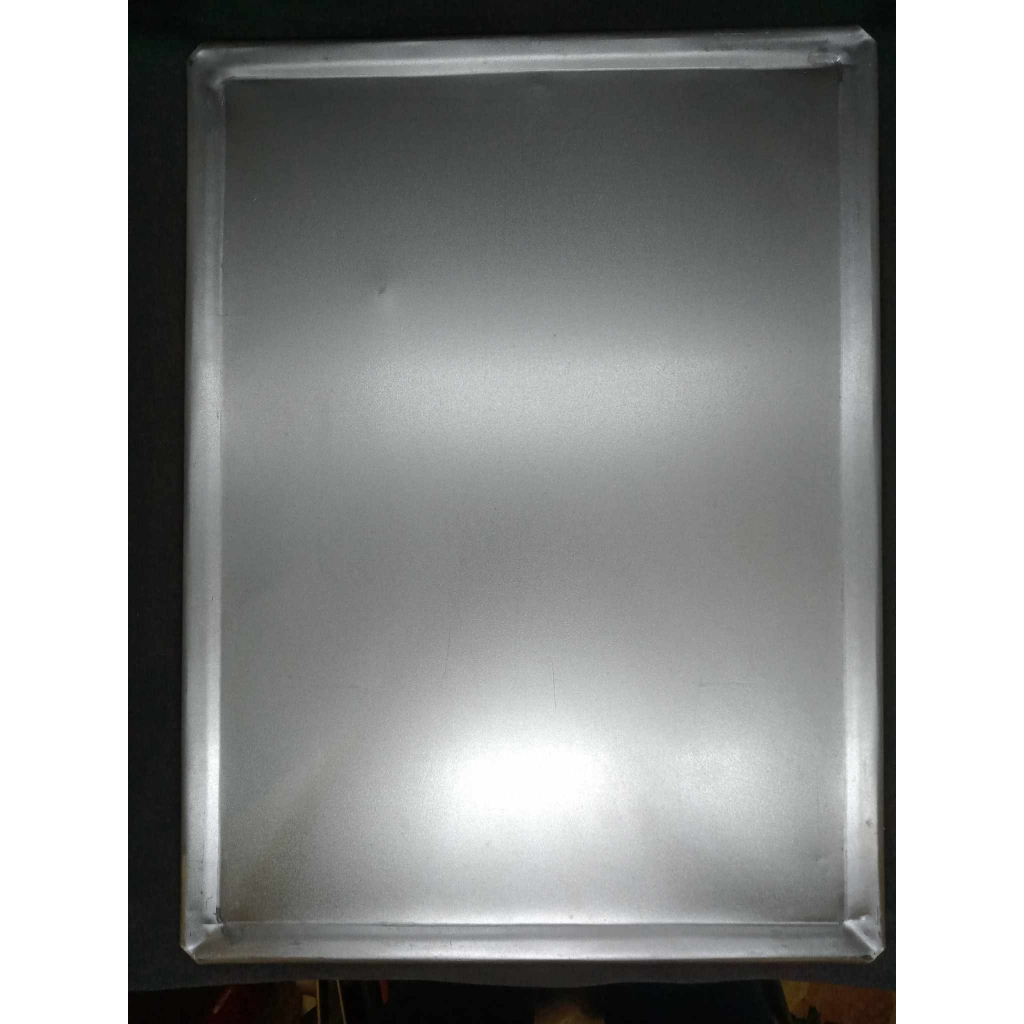 STAINLESS PANDESAL TRAY 12X16 | COOKIE FLAT SHEET TRAY | Shopee Philippines