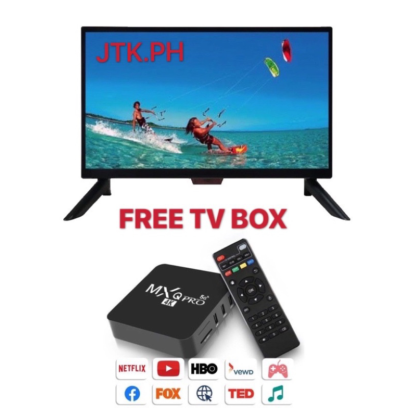 COBY 24”Slim LED TV (screen 22 inches ) | Shopee Philippines