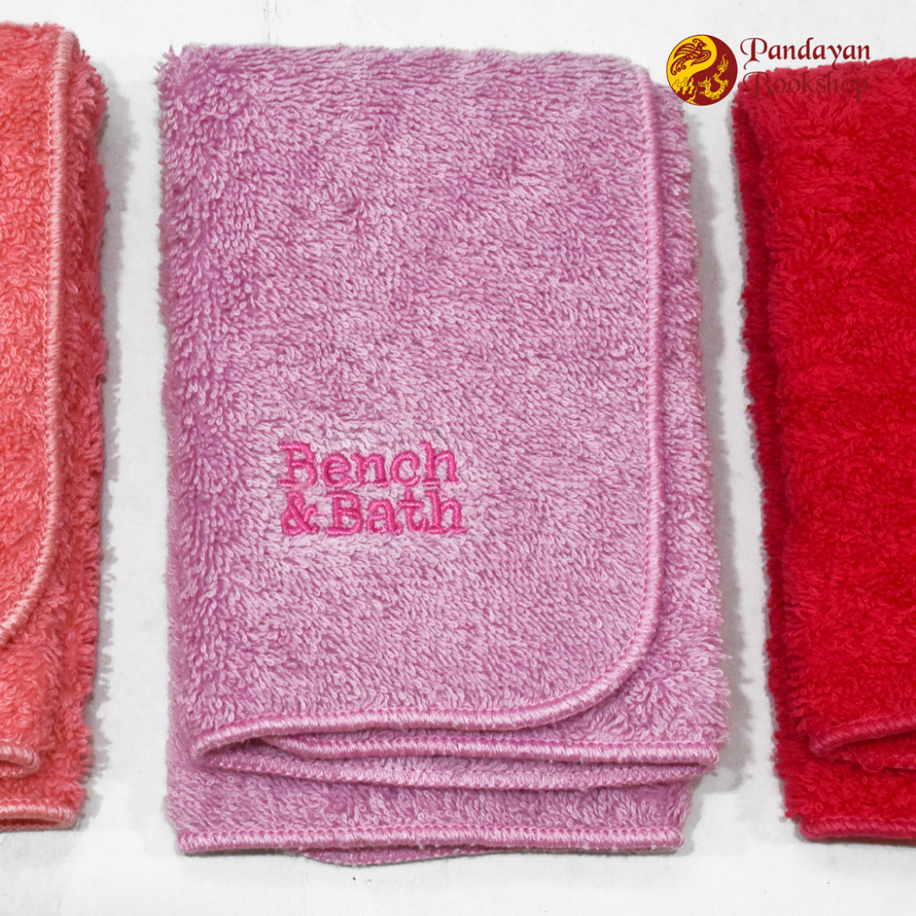 Bench & Bath Face Towel 12" x 12.5" (Combed Cotton) | Shopee Philippines