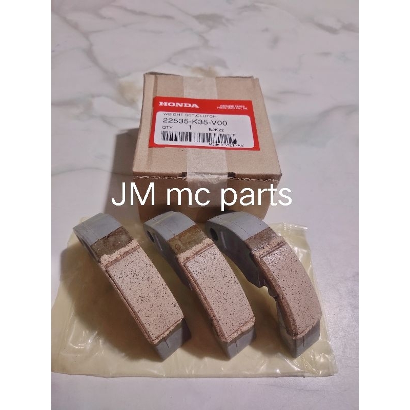 Lining 3pads for Honda click125i V1,V2/click150i V1,V2/click125i V3 ...