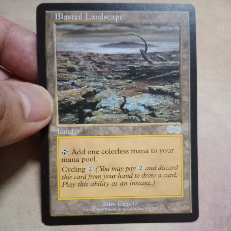 Blasted Landscape (Urza's Saga) | Shopee Philippines