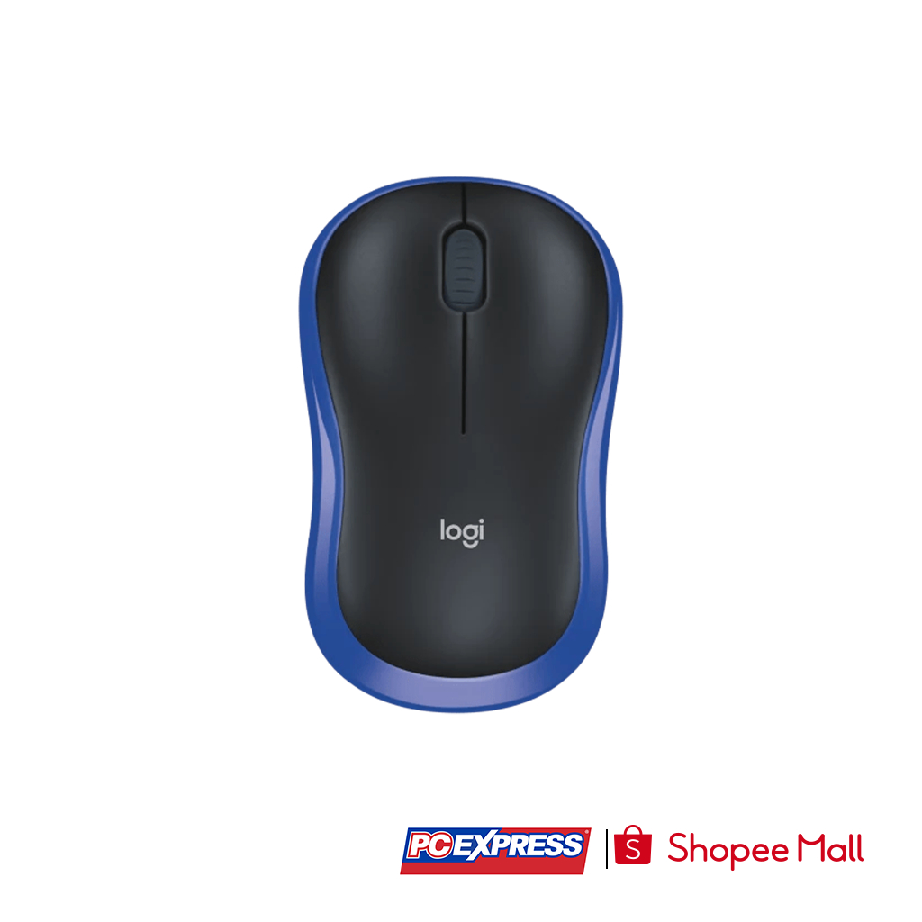 Logitech M185 Blue Wireless Mouse | Shopee Philippines