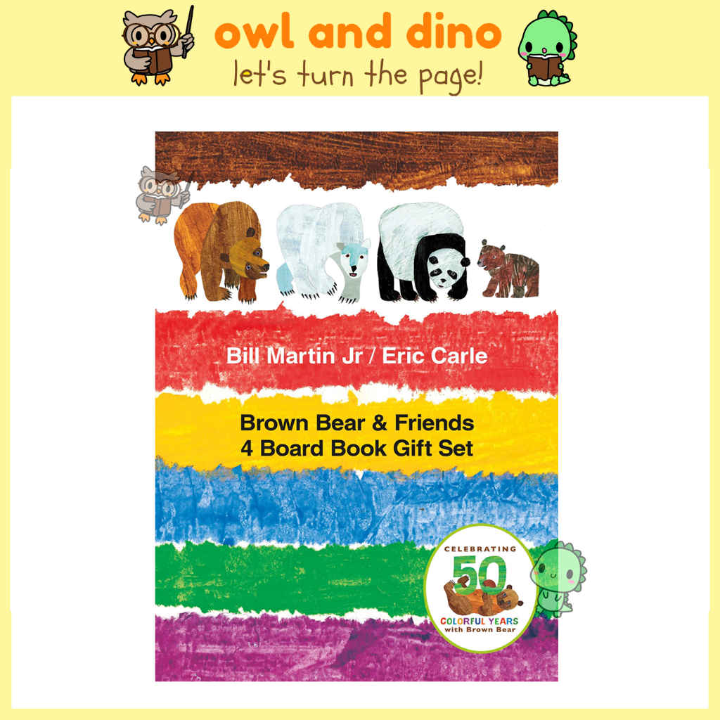 Brown Bear & Friends 4 Board Book Gift Set (Brown Bear and Friends ...