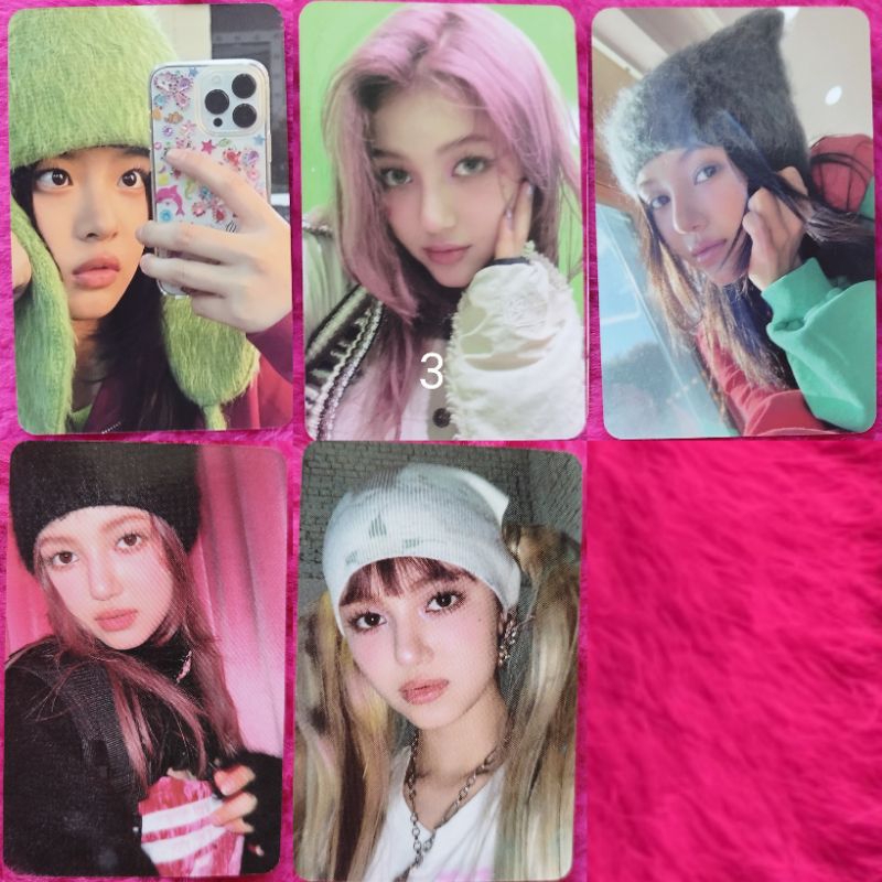 ONHAND NEW JEANS OMG HANNI IPHONE PHOTOCARD SET (OFFICIAL ) | Shopee ...