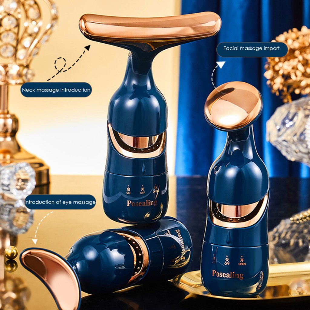 3 In 1 Face Massager Beauty Device Skin Rejuvenation Tool (Battery ...