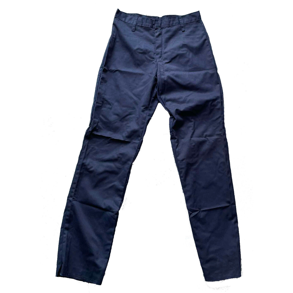 Navy Blue Pants Slacks (dockers like cloth) | Shopee Philippines