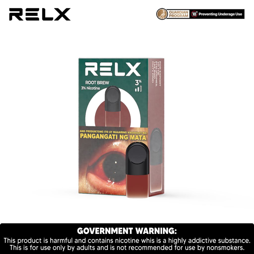 RELX POD /PRO - ROOT BREW FOR INFINITY, ESSENTIAL, INFINITY PLUS ...