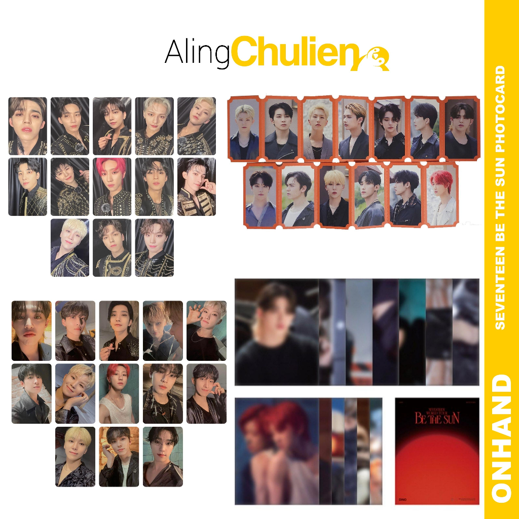SEVENTEEN World Tour BE THE SUN SEOUL DVD DIGITAL CODE Official Postcard Weverse POB | Shopee ...