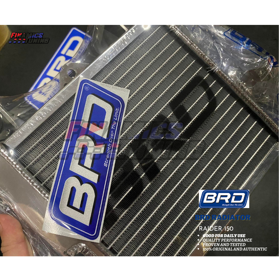 BRD RADIATOR FOR RAIDER 150 FI | Shopee Philippines