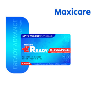 Maxicare EReady Advance Platinum Prepaid Health Card HMO Emergency with ...