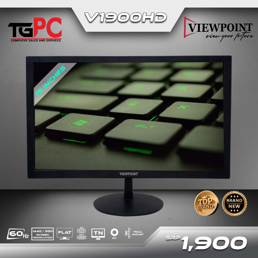 Viewpoint and Goma 20inch, 22inch, 24inch LED Monitor | Shopee Philippines