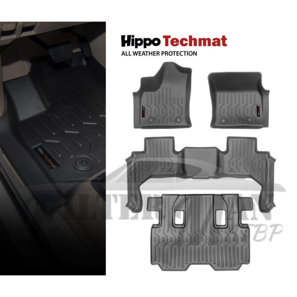 TOYOTA LAND CRUISER 300 LC300 / LEXUS LX600 3 ROWS Hippo Techmat PRO ...