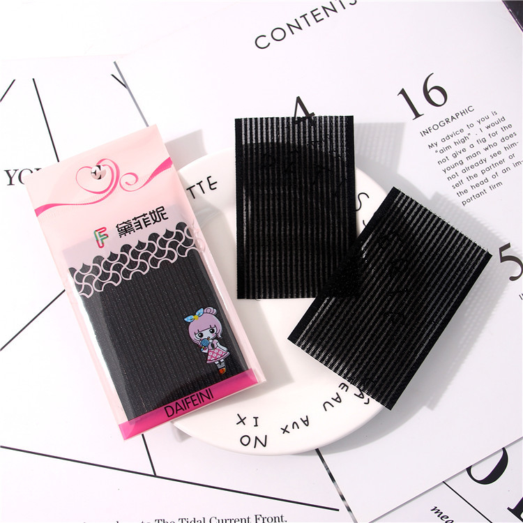 2PCS/SET black bangs stickers hair broken hair stickers small gifts ...