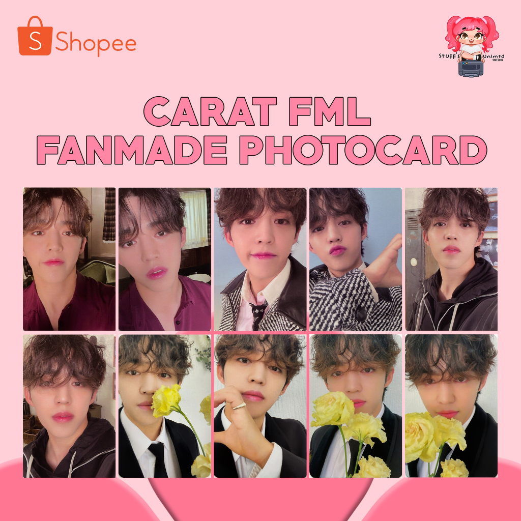 CARAT FML SUPER FANMADE PHOTOCARD | Shopee Philippines