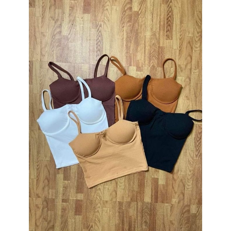 Basic padded tops Super ganda ng tela | Shopee Philippines