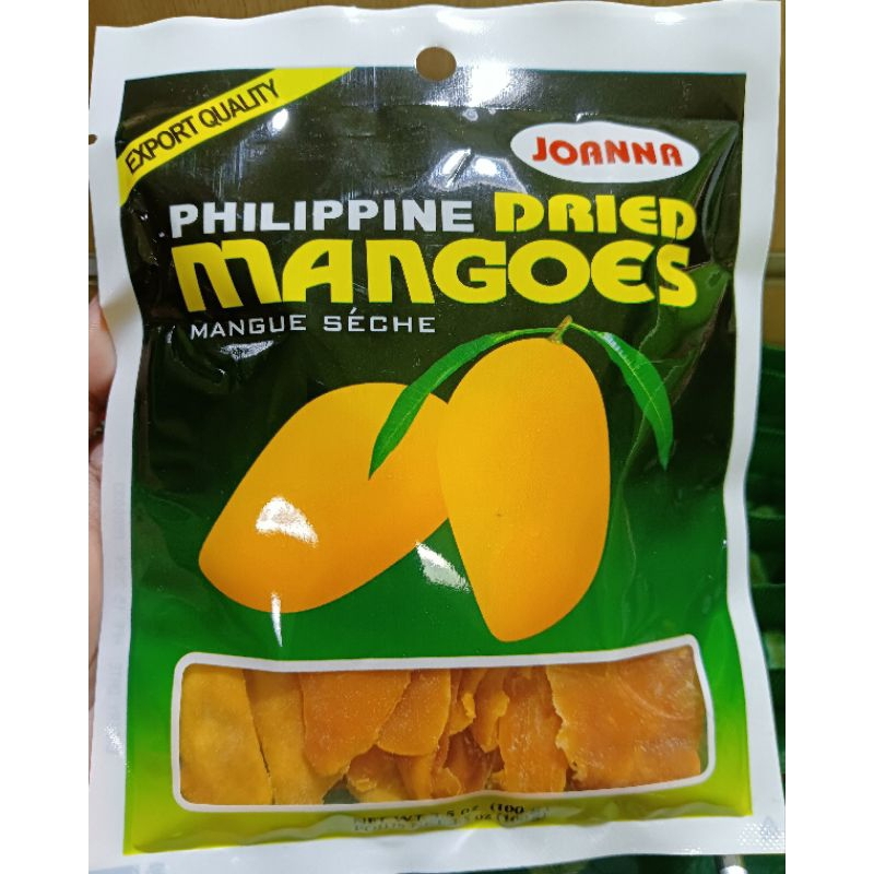 Cebu Joana dried mango chew 200 grams and 100 grams per pack | Shopee Philippines
