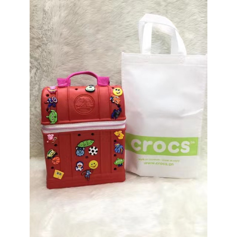 Crocs Kids School Bags Kindergarten Backpacks Preschool School Bags ...