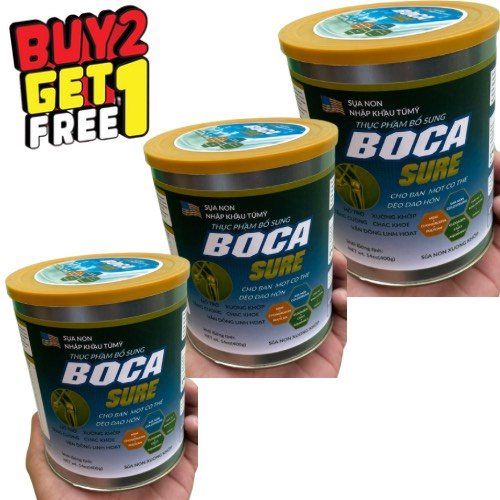 BOCA SURE 400G Colostrum Milk For Joint and Bone Health (Buy 2 Get 1 ...