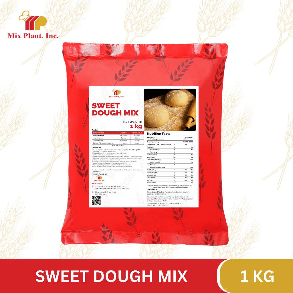 Mix Plant Sweet Dough Mix Powder 1KG | Shopee Philippines