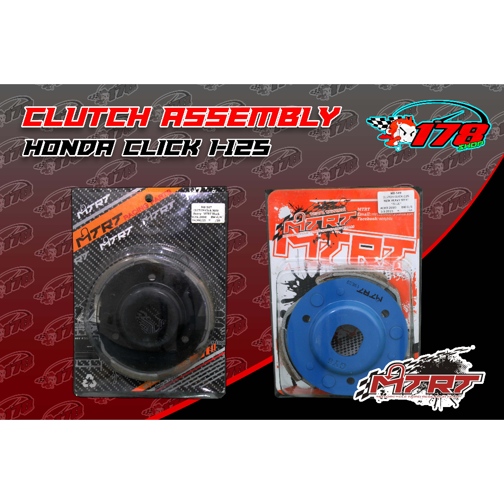 MTRT clutch lining assembly honda click 125/150(high quality) | Shopee ...