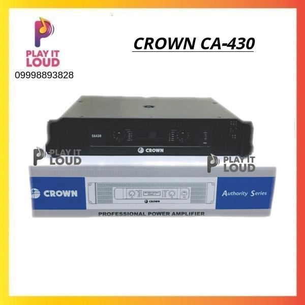 CROWN CA-430 PROFESSIONAL POWER AMPLIFIER | Shopee Philippines