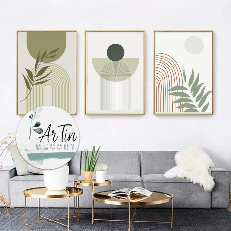 Sage Green Home Decor / Frame Set / Nordic Minimalist Boho Art Frame ...