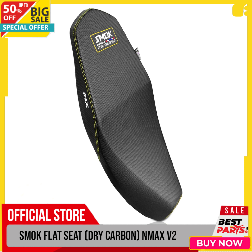 SMOK FLAT SEAT PREMIUM DRY CARBON for YAMAHA NMAX V2 High Quality ...