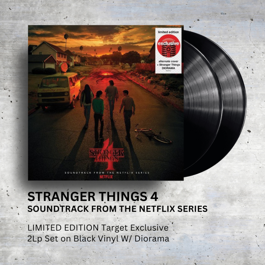 Stranger Things 4 Target Exclusive | Brand-New & Sealed | Vinyl Records ...