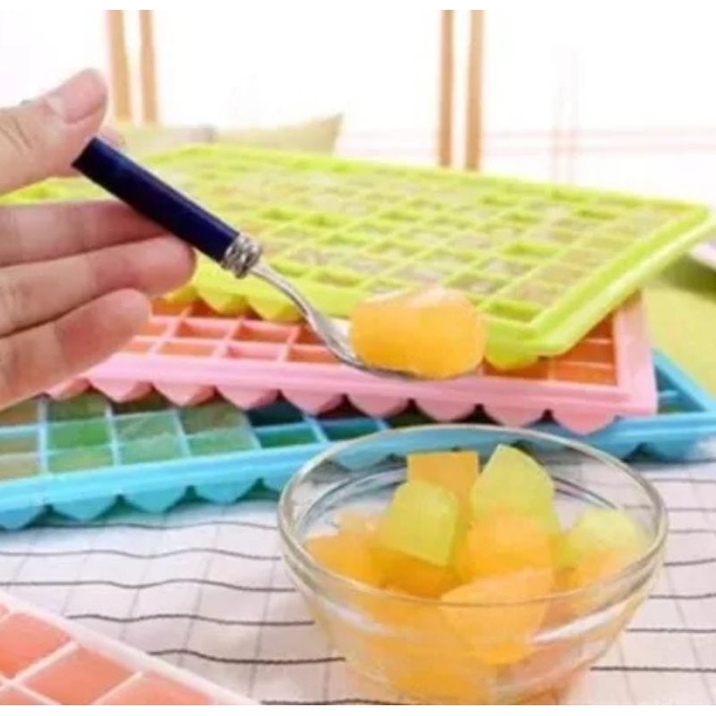 Sunshine Plastic Ice Cube 60 Grids Summer Tray Box Ice Molder | Shopee ...