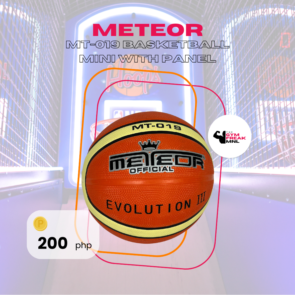 Meteor Mini Basketball MT-019 (Onhand) | Shopee Philippines