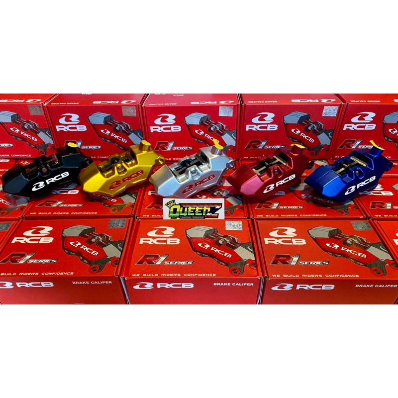 RCB R1 Series Brake Caliper 4pot Universal (Bracket Not included ...