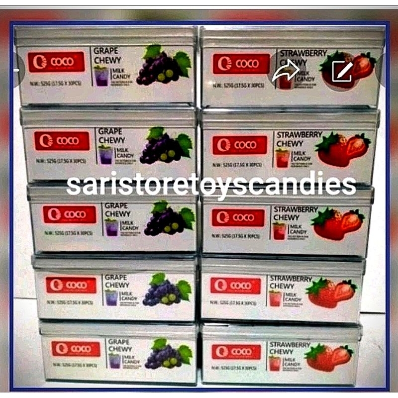 Coco Chewy Milk Candy(30pcs) | Shopee Philippines