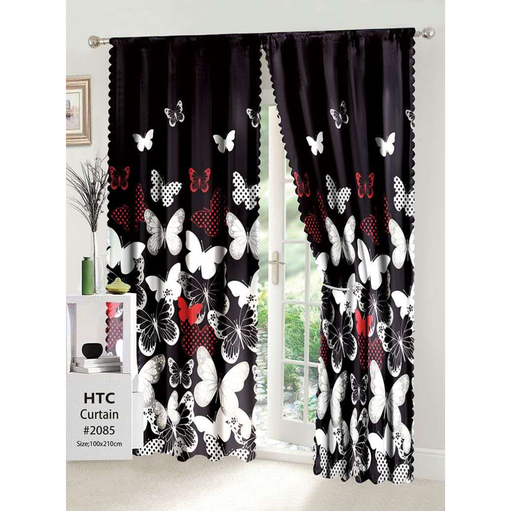 2170 Curtain New Gold Beige Brown Curtain Design Kurtina 100x210cm Home ...