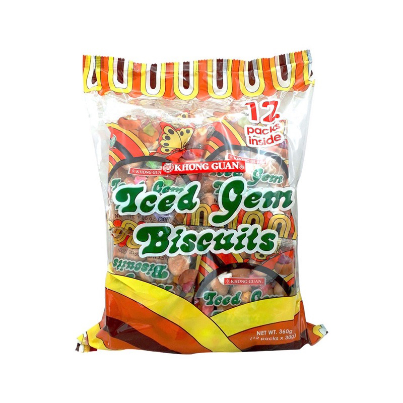 Iced Gem Biscuits 30g X 12 packs | Shopee Philippines